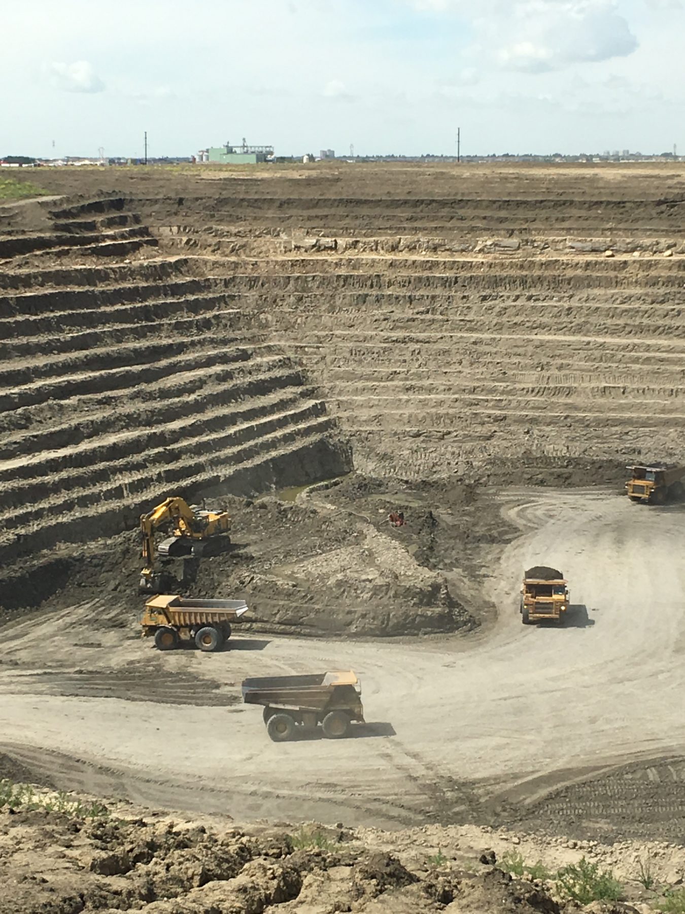 A Look at the East Borrow Pit - Regina Bypass
