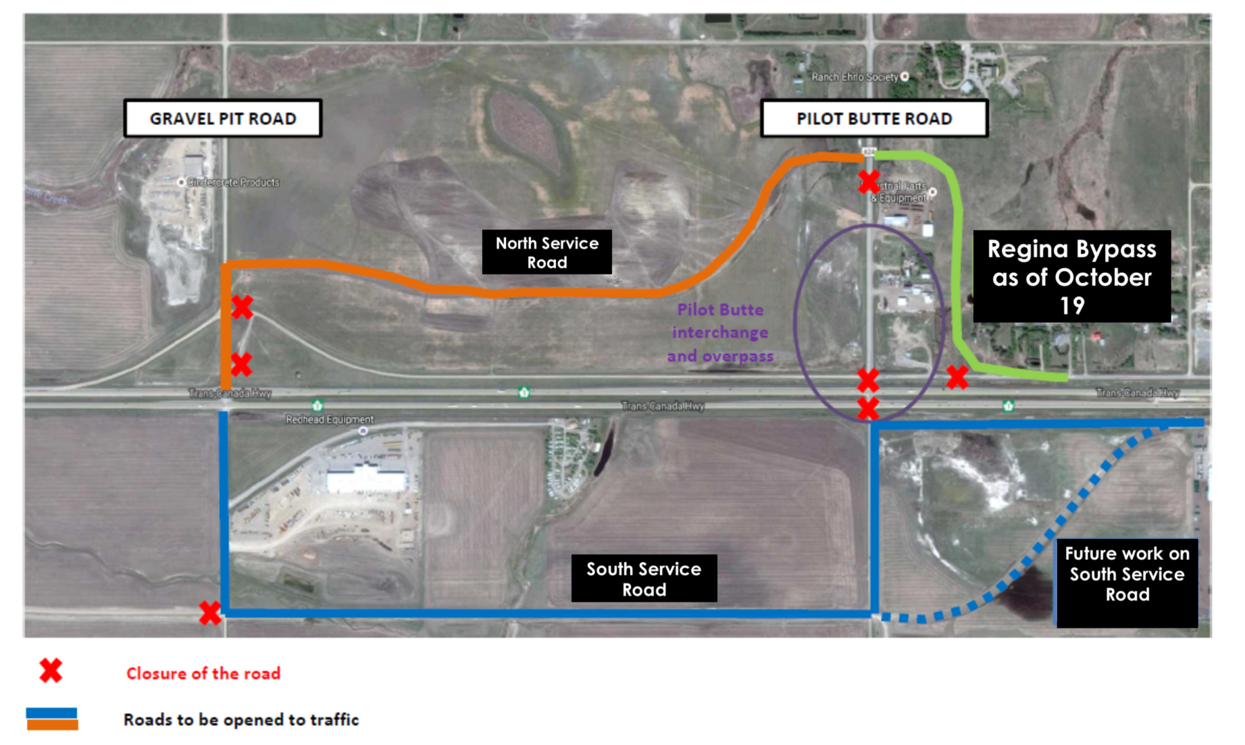 Pilot Butte Traffic Update - Regina Bypass