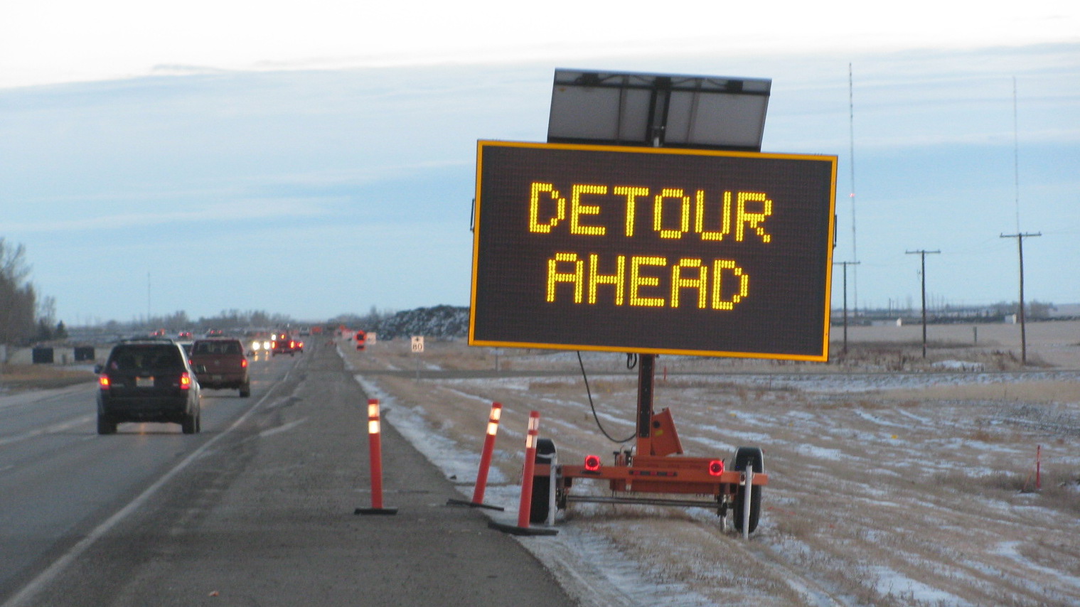 A Look At Our New Pinkie Road Ramp - Regina Bypass