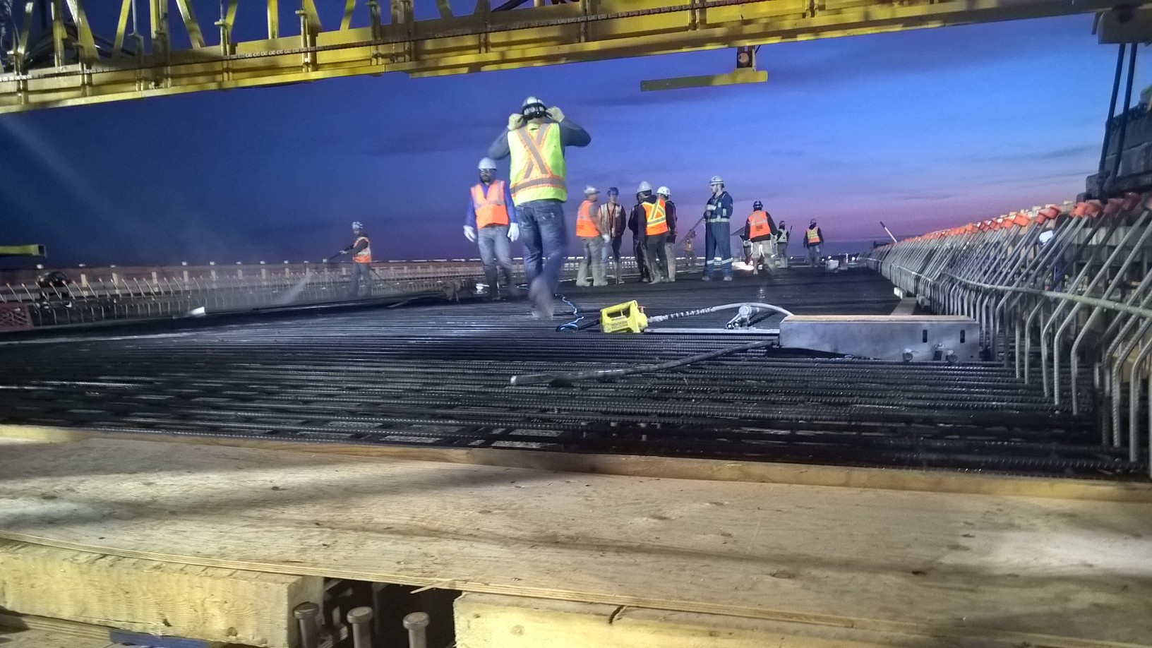 Photo Gallery – Pinkie Road Bridge Pour - Regina Bypass