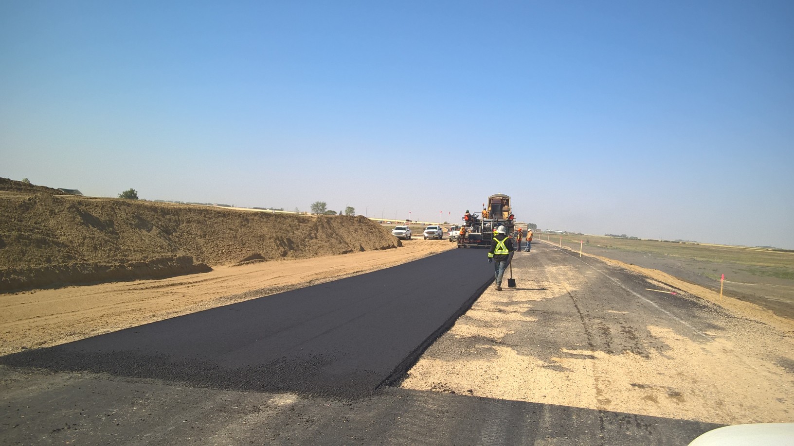 South Bypass Paving Photo Gallery - Regina Bypass