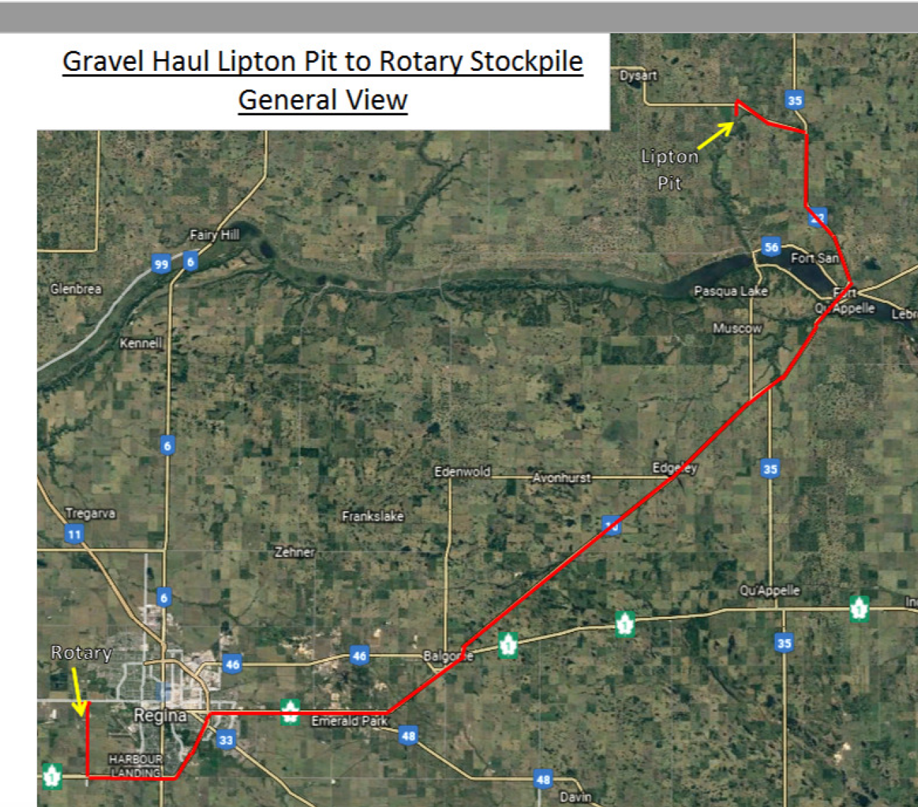 Bypass Night Highway Haul - Regina Bypass